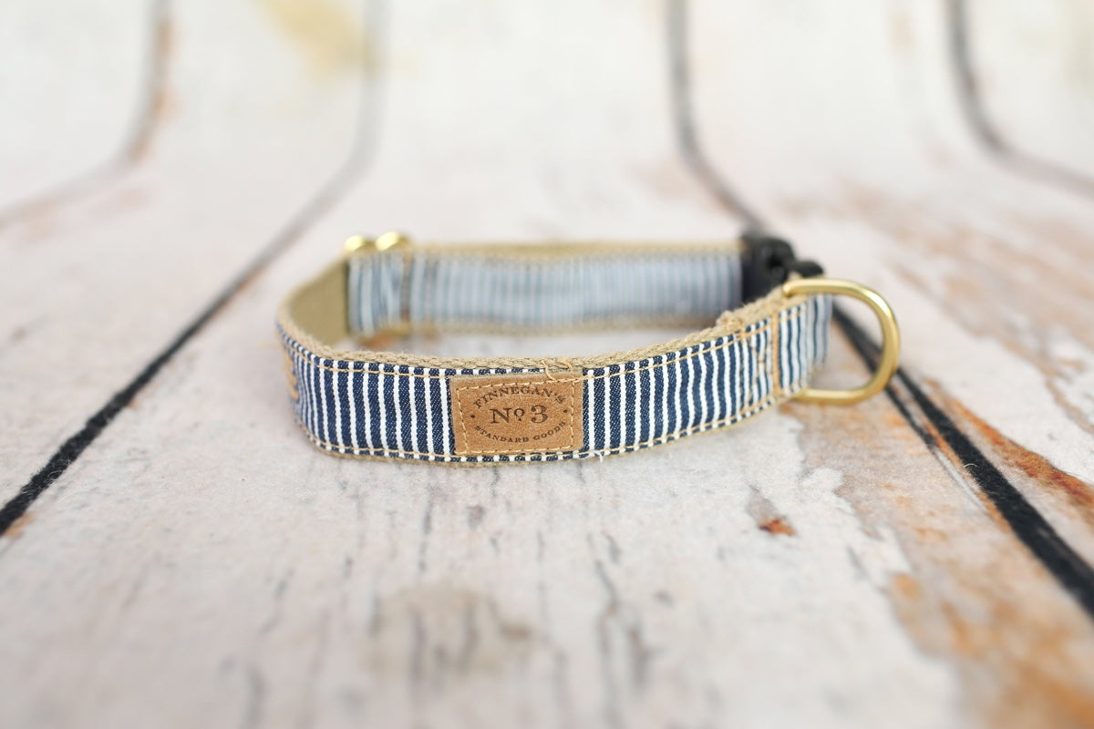 1" Engineer Stripe Collar – Finnegans Standard Goods